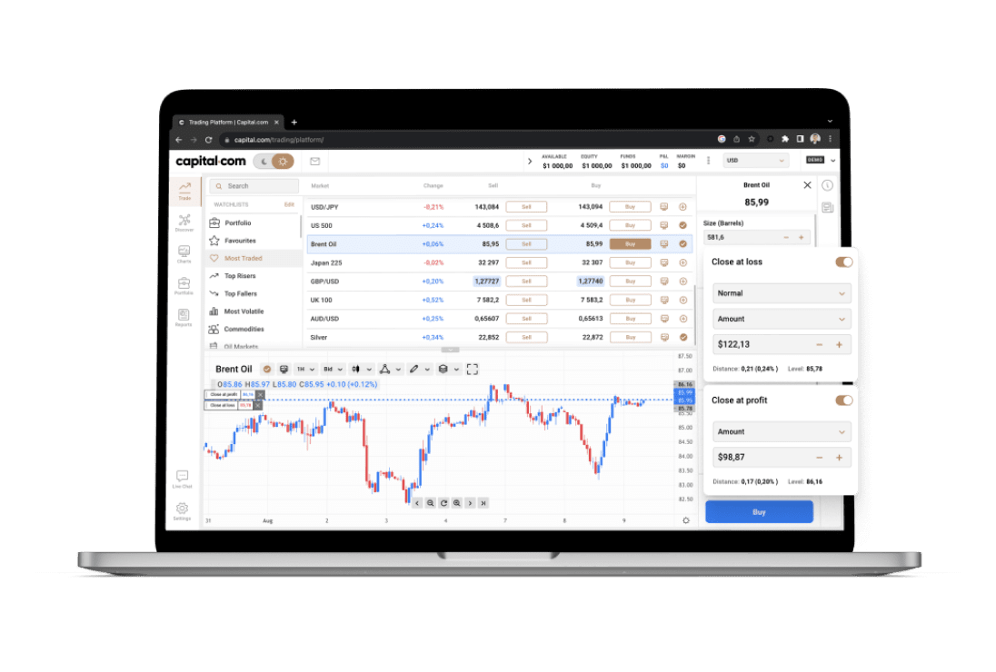 The Capital.com Web Trading Platform | Capital.com