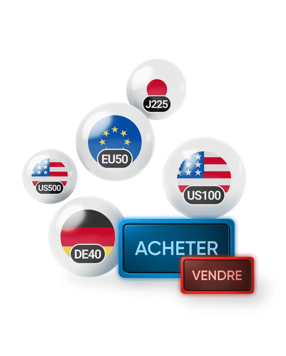 Indices mondiaux majeurs en temps réel | Capital.com