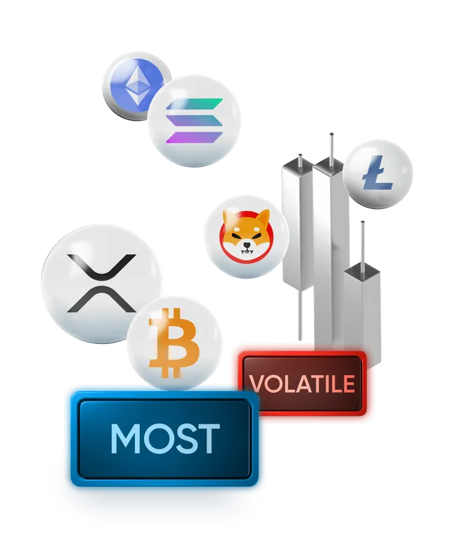 Most volatile crypto pairs today | Capital.com